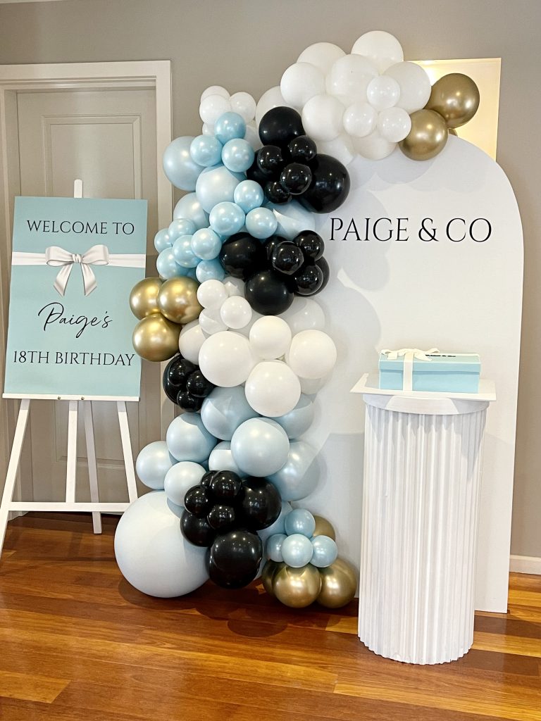 White Arch Panel Backdrop - Amity Events