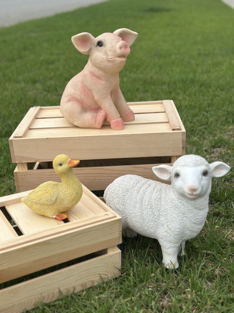 Baby Farm Animal Statue Set - Amity Events